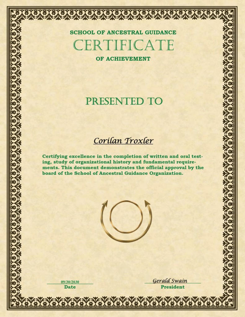 SAG Member Certification